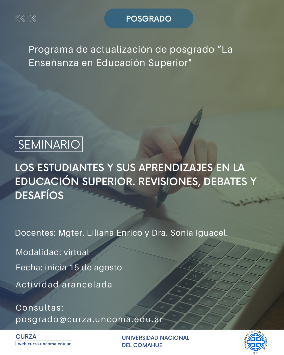 Programa de Actualización de Posgrado: La enseñanza en educación ...